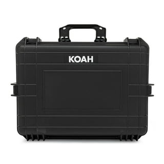 Koah Weatherproof Hard Case with Customizable Foam (10 x 9 x 7 Inch ...