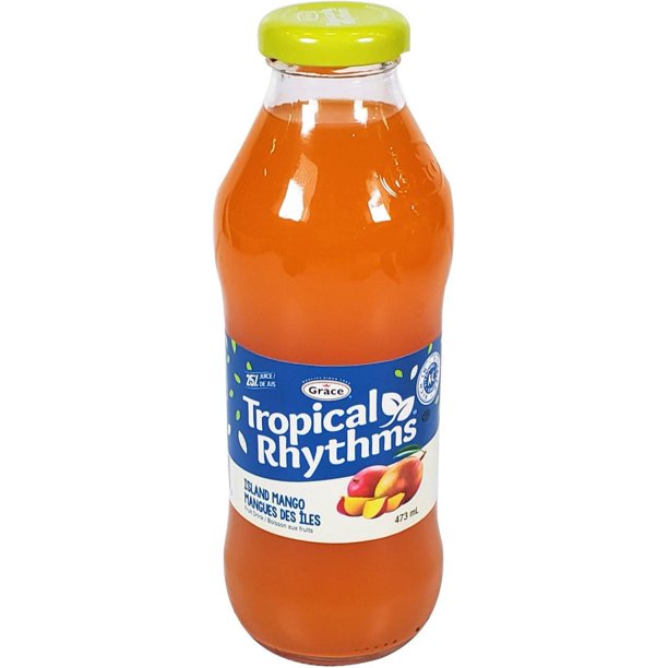 Grace Tropical Rhythms Mango Cocktail, 473ml Pack of 12 - Walmart.ca