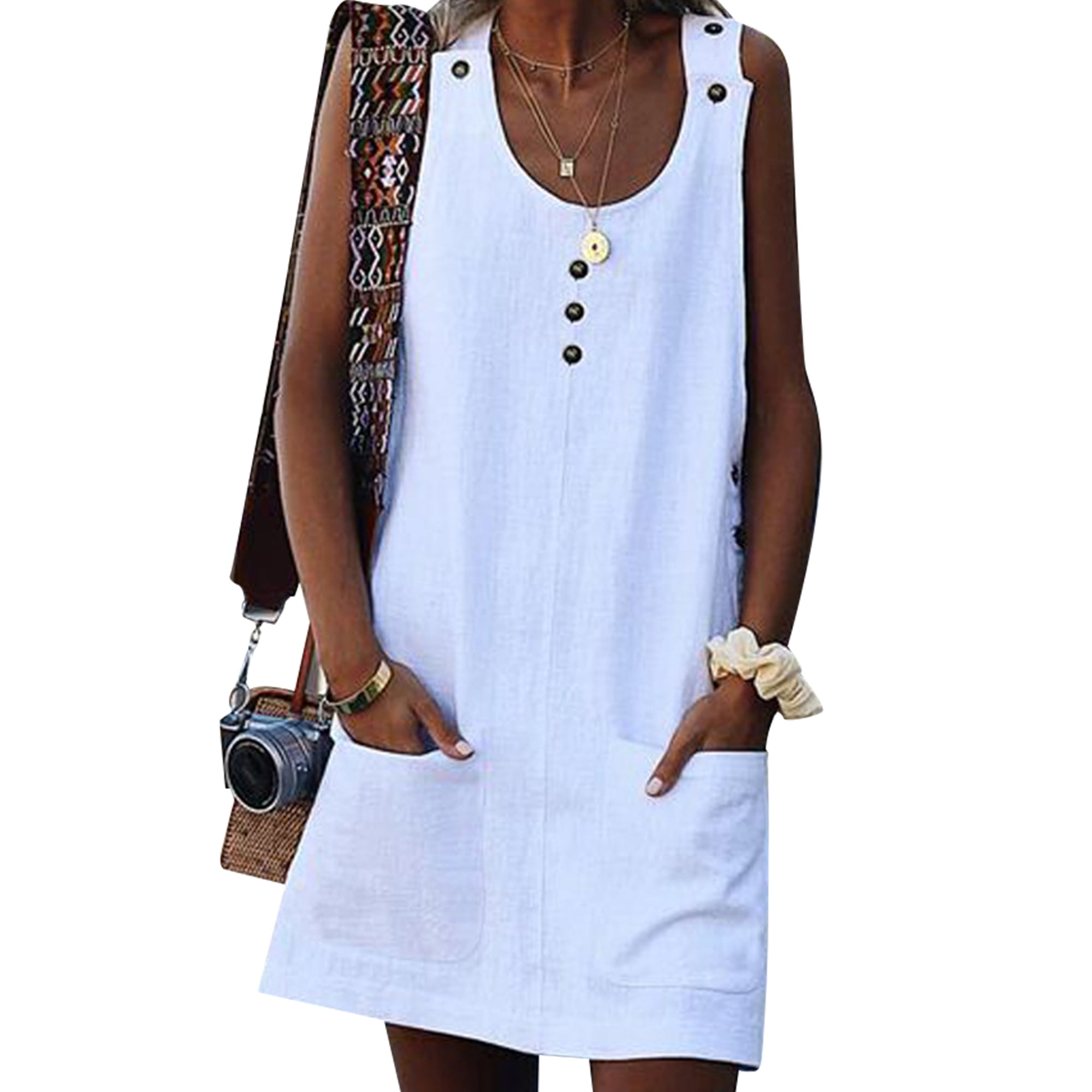 Click here for Sexy Dance Women Summer Boho Pocket Tunic Tops Ove... prices