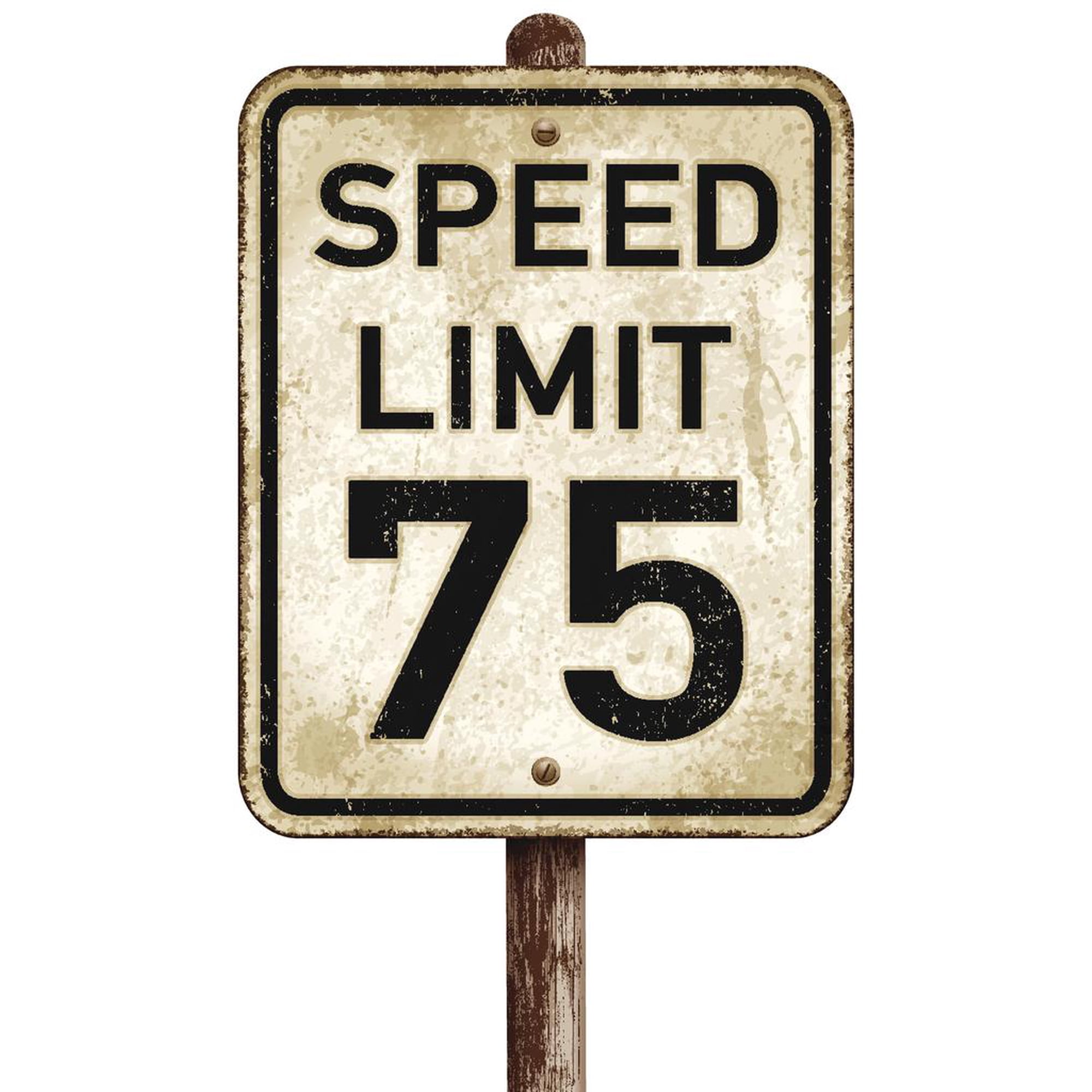 Funny Road Signs Poster