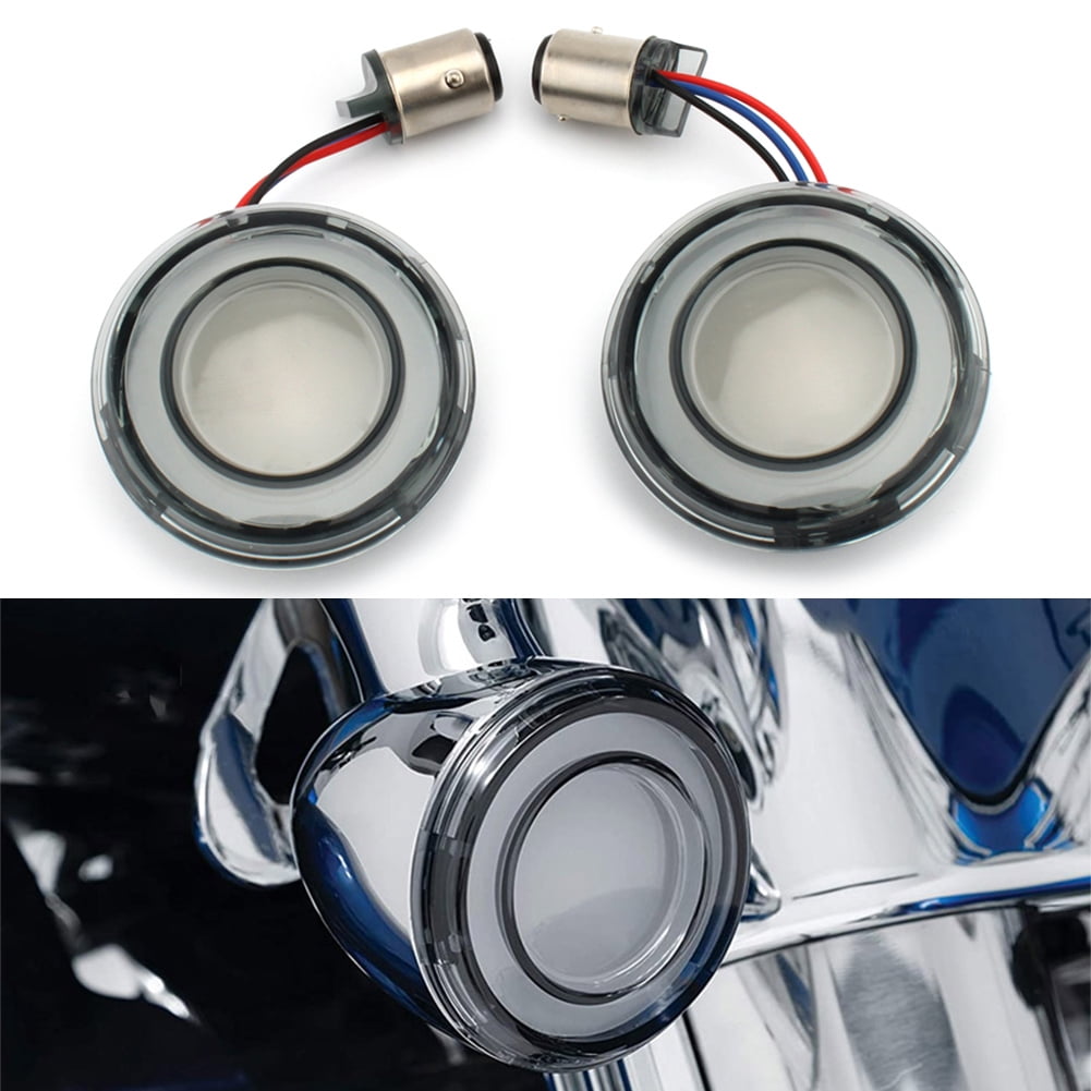 ZS For Harley Road Glide Accessories Ring Tracer LED Forward Turn ...