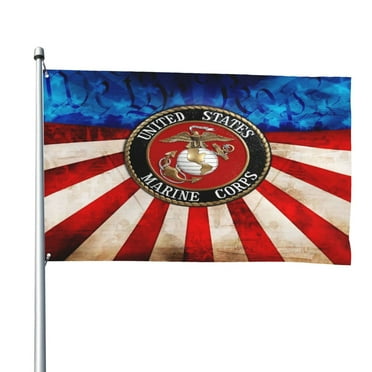 Kemp USA 18" Orange Long Lasting and Durable Vinyl Backstroke Boat Flag ...