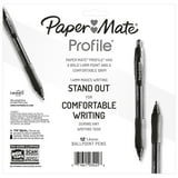 Paper Mate Profile Retractable Ballpoint Pens, Bold (1.4mm), Assorted ...