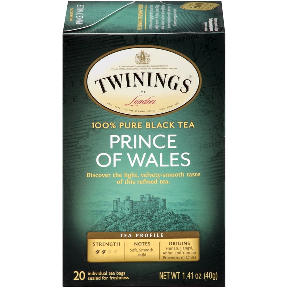 Twinings Prince Of Wales Tea -- 20 Tea Bags - Walmart.com