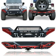 Westin 59-82035 WJ2 Rear Bumper with Tire Carrier - Black Textured ...