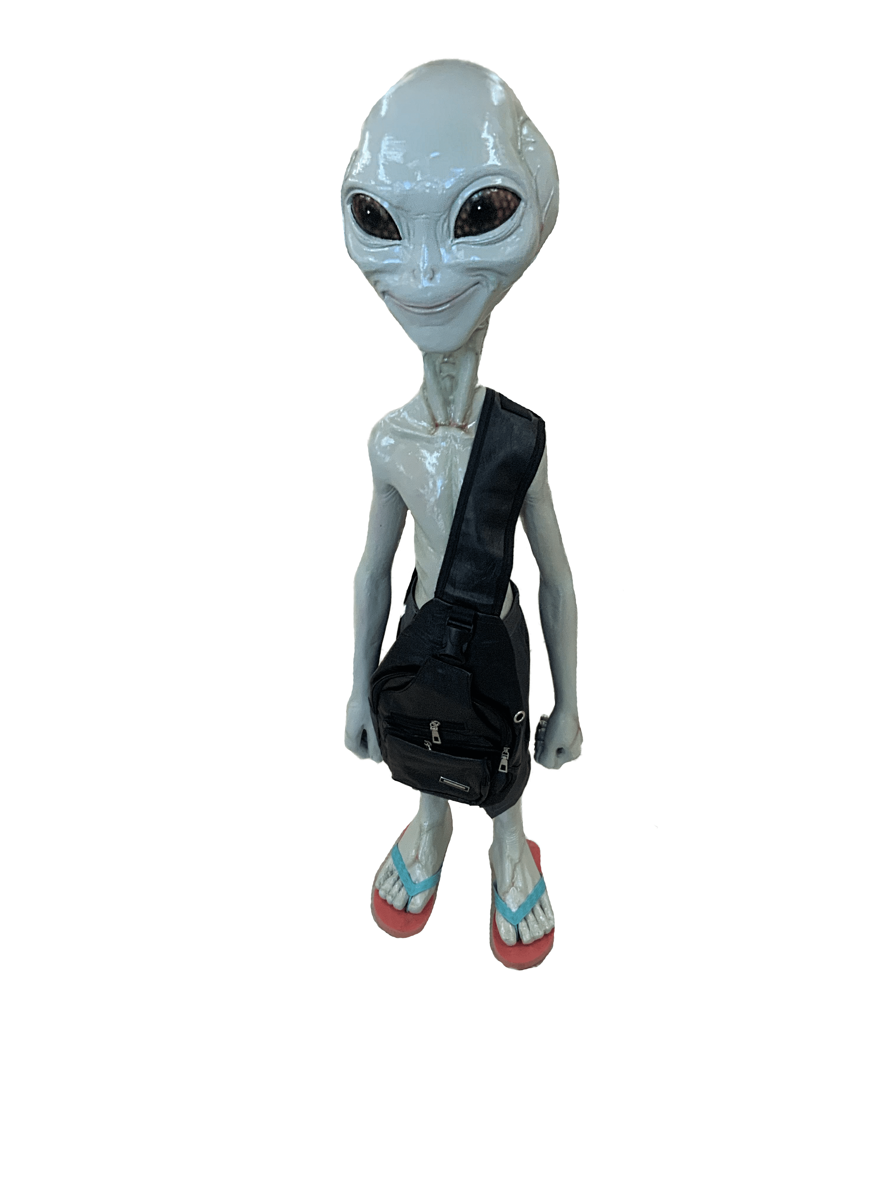 Alien With Satchel Life Size Statue - Walmart.com