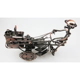 USHOBE Metal Tractor Walking Tractor Model Bronze Steel 1Pcs - Walmart.com