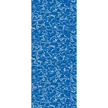 SmartLine 15' Round Antilles Dolphin Overlap Swimming Pool Liner 48"/52 ...