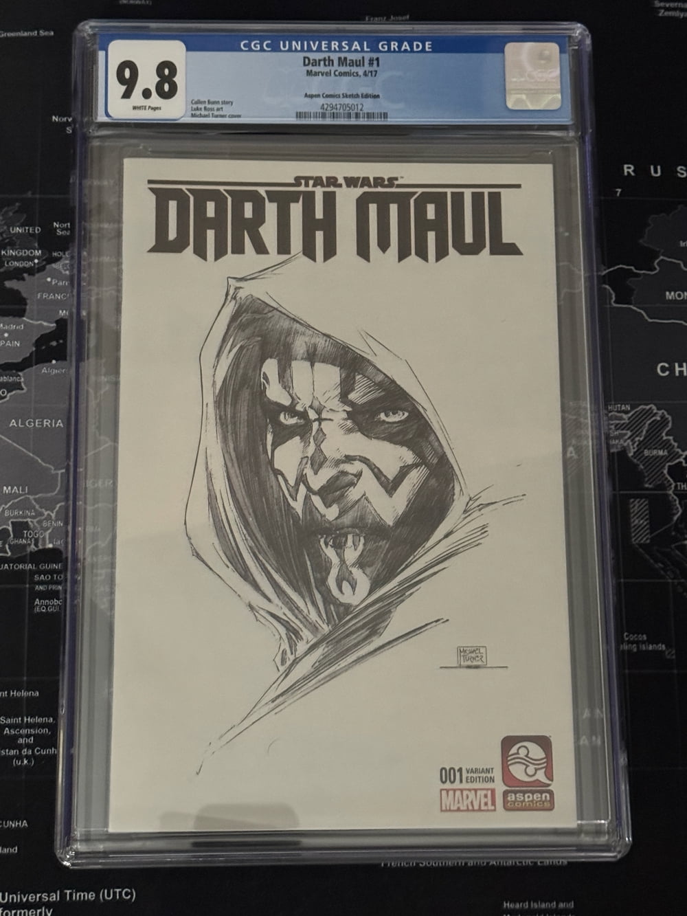 Darth Maul #1 - CGC 9.8 Comic Book - Walmart.com