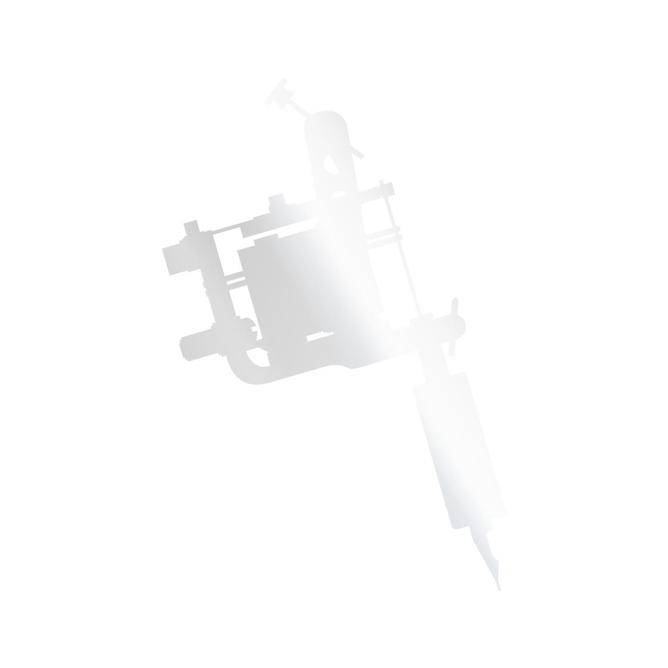 Tattoo Machine Sticker Decal Die Cut - Self Adhesive Vinyl ...