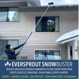 EVERSPROUT SnowBuster 5-to-12 Foot: Easy Storm Snow Removal & Clearing ...