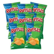 Sabritas Ruffles Queso Verdes 50g Box With 5 bags papas snacks Mexican ...