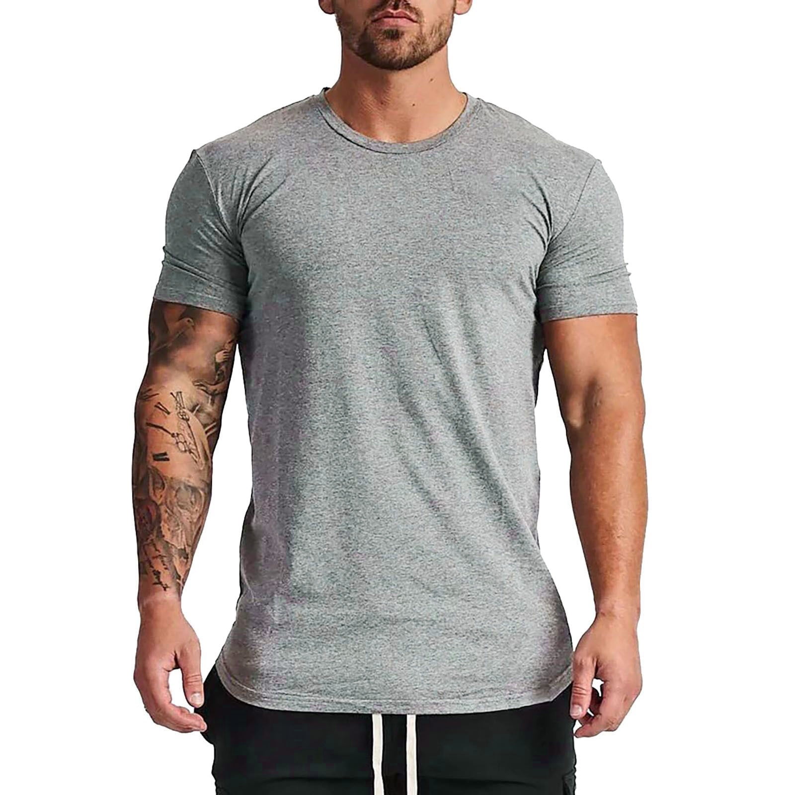 Click here for Ketyyh-Chn99 Mens Shirts Short Sleeve Solid Color... prices