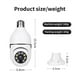 Light Bulb Camera WiFi Outdoor Indoor 1080p 360 Degree Panoramic Smart ...