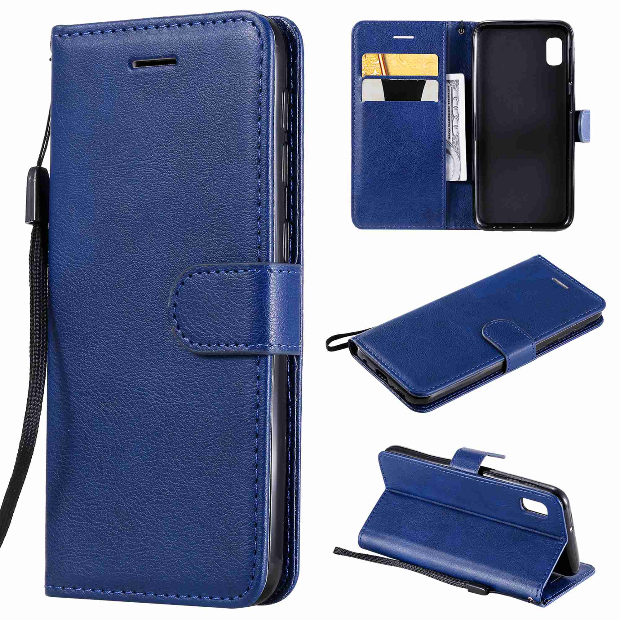 Dteck Galaxy A10e Wallet Case Premium Pu Leather Wallet Flip