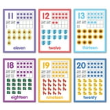 Teacher Created Resources Colorful Numbers 0-20 Bulletin Board Set, 23 ...