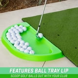 GoSports All-Weather Golf Ball Tray, Great Accessory for Home Practice ...