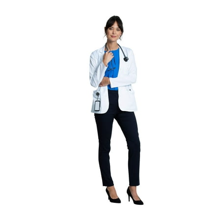 CHEROKEE Project Lab Women's 28" Consultation Lab Coat, CK451, M, White ...