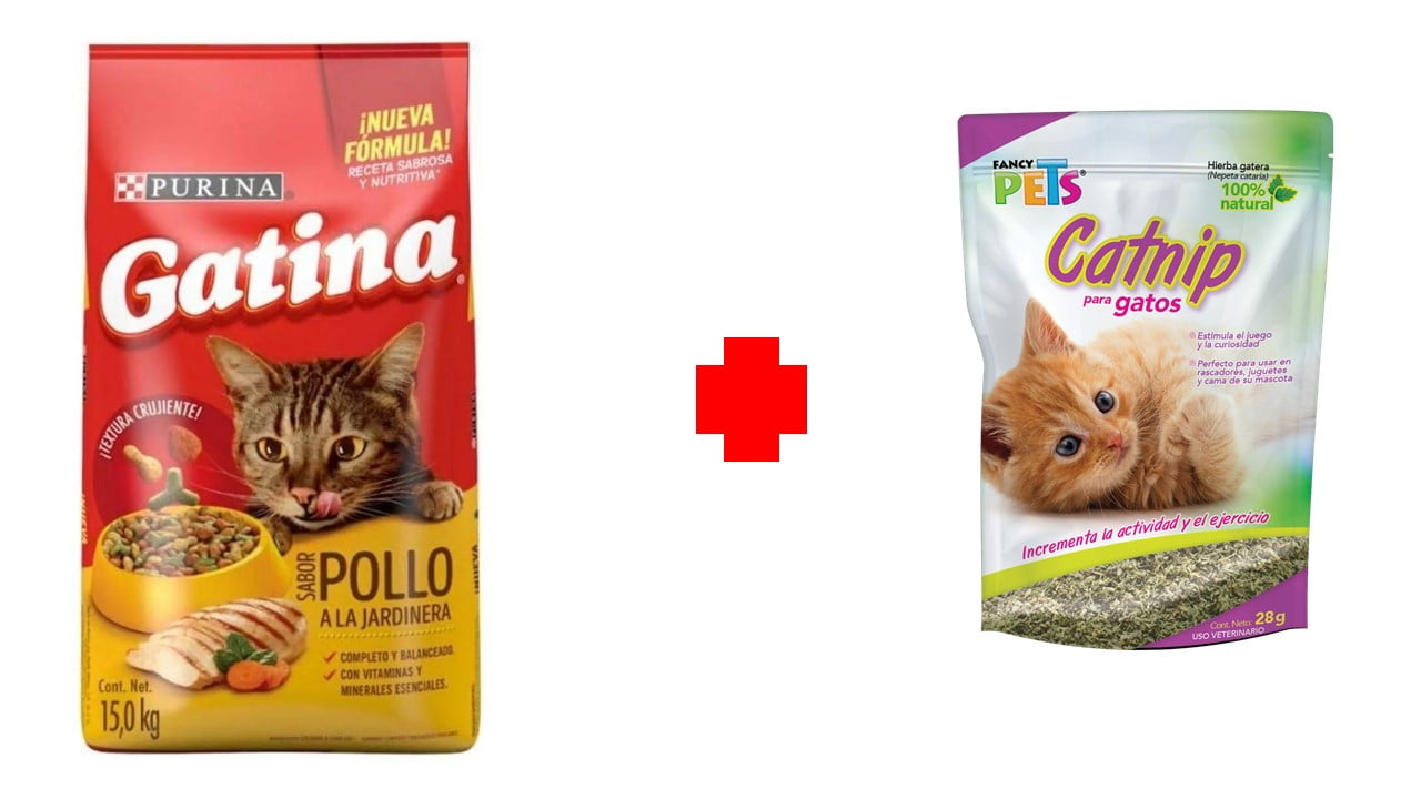 Paquete Gatina 15 kg + 1 catnip 28 gr Fancy pets. | Bodega Aurrera en línea