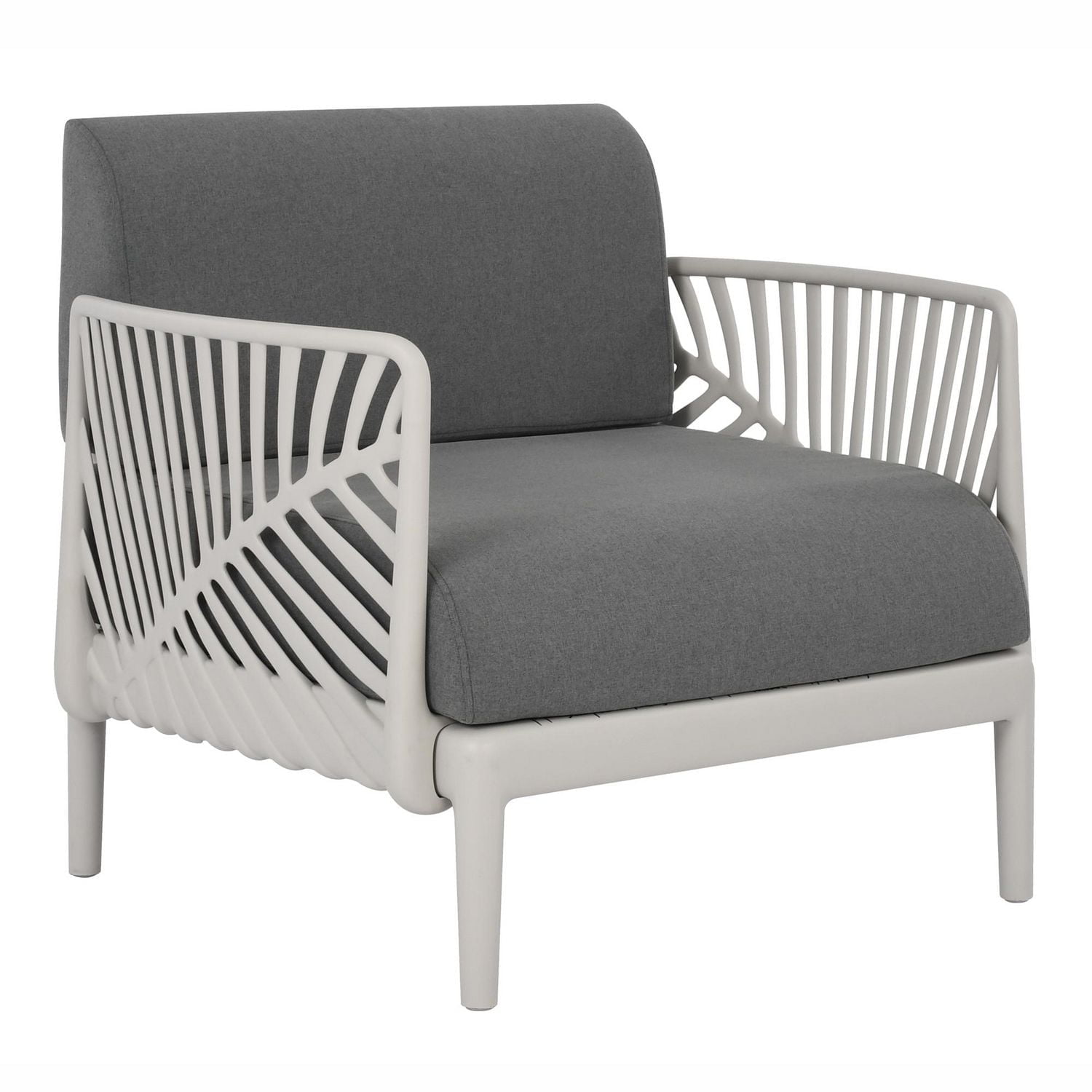 Click here for Patioflare Leaf Modular Patio Armchair  Grey prices