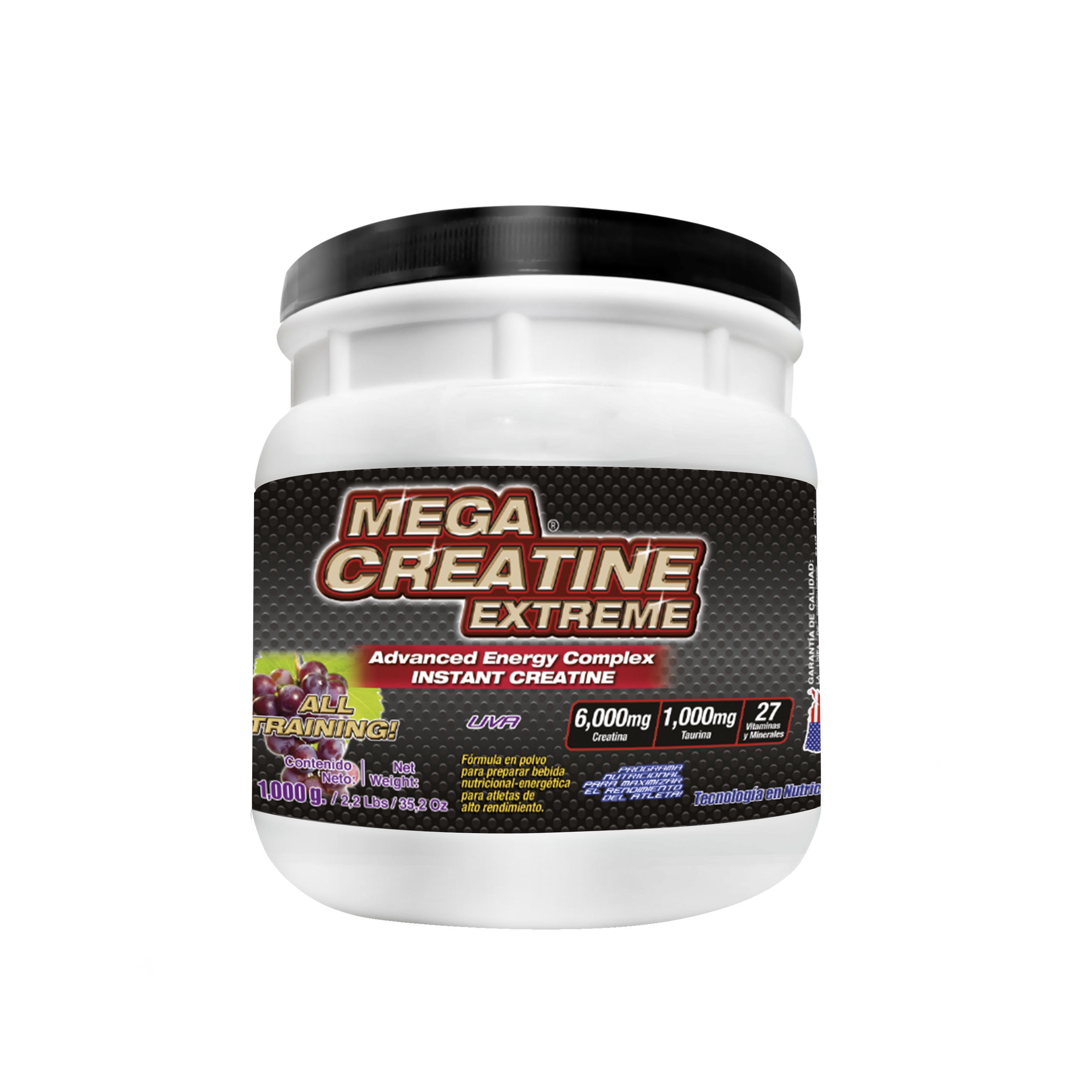 Mega Creatine 1,000 Gr Creatina Sabor Uva F&nt F&nt | Walmart en línea