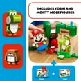 LEGO Super Mario Yoshi's House Set 71406 - Toy with Yoshi & Monty Mole ...