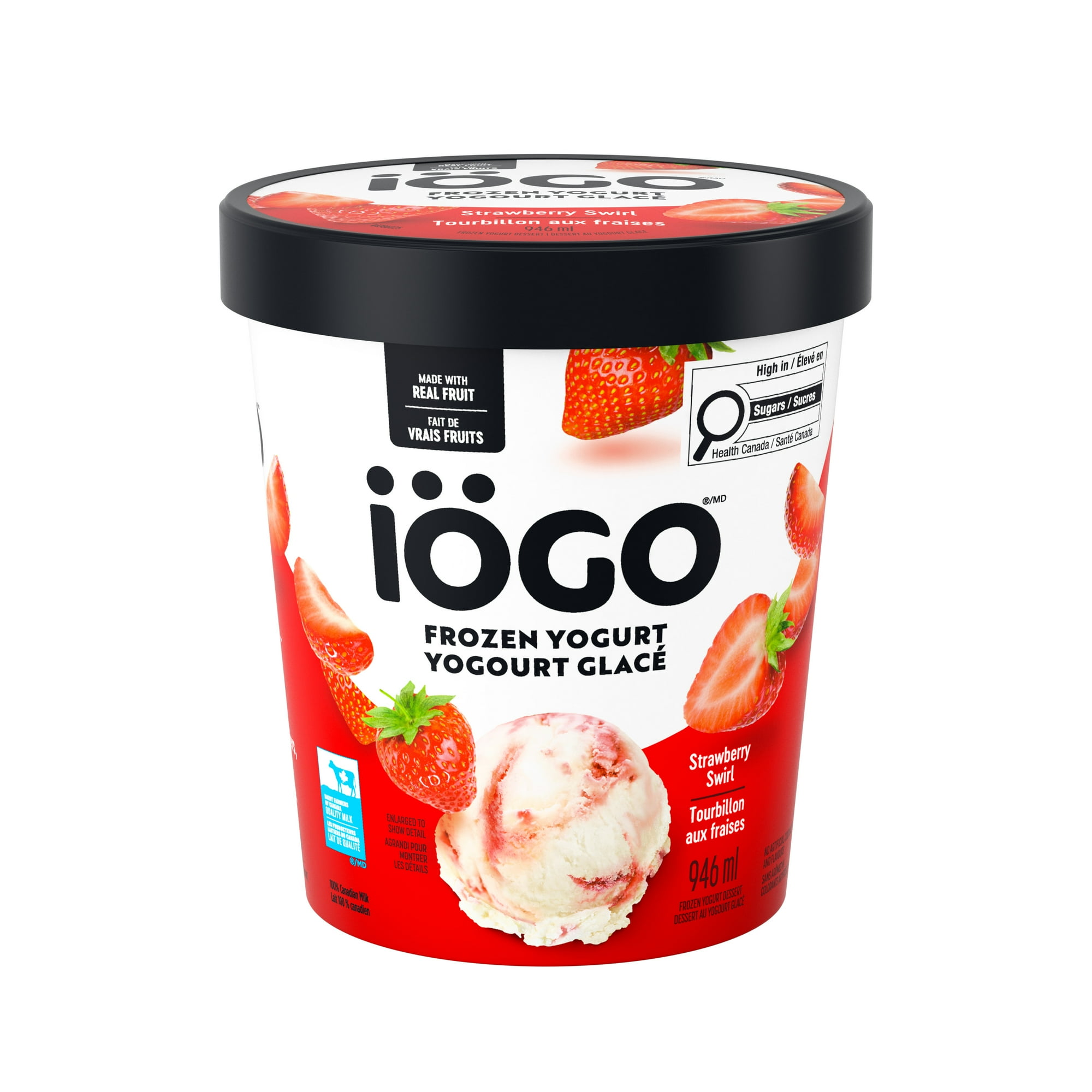 Click here for Iogo Strawberry Swirl Frozen Yogurt  Vanilla With... prices