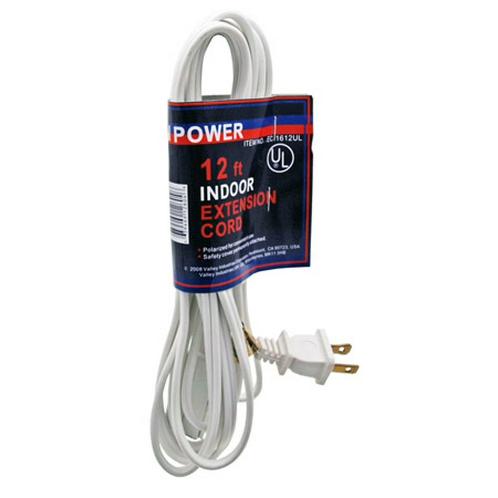 12' 16/2 Extension Cord - Walmart.com - Walmart.com