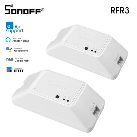 RFR3 WIFI DIY Smart Switch 433MHz RF Control Timer Light Controller APP ...