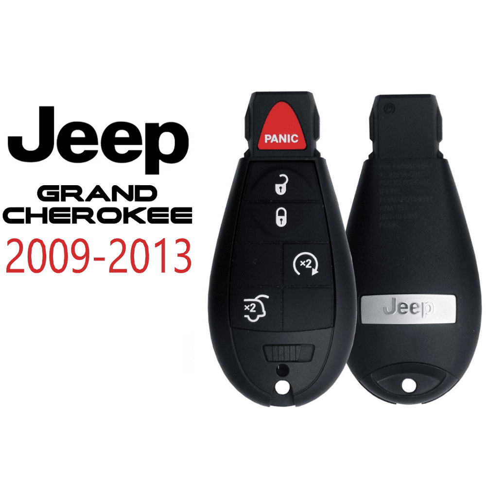 New Jeep Grand Cherokee 2009 - 2013 Fobik Remote Key RS IYZ-C01C VLS ...
