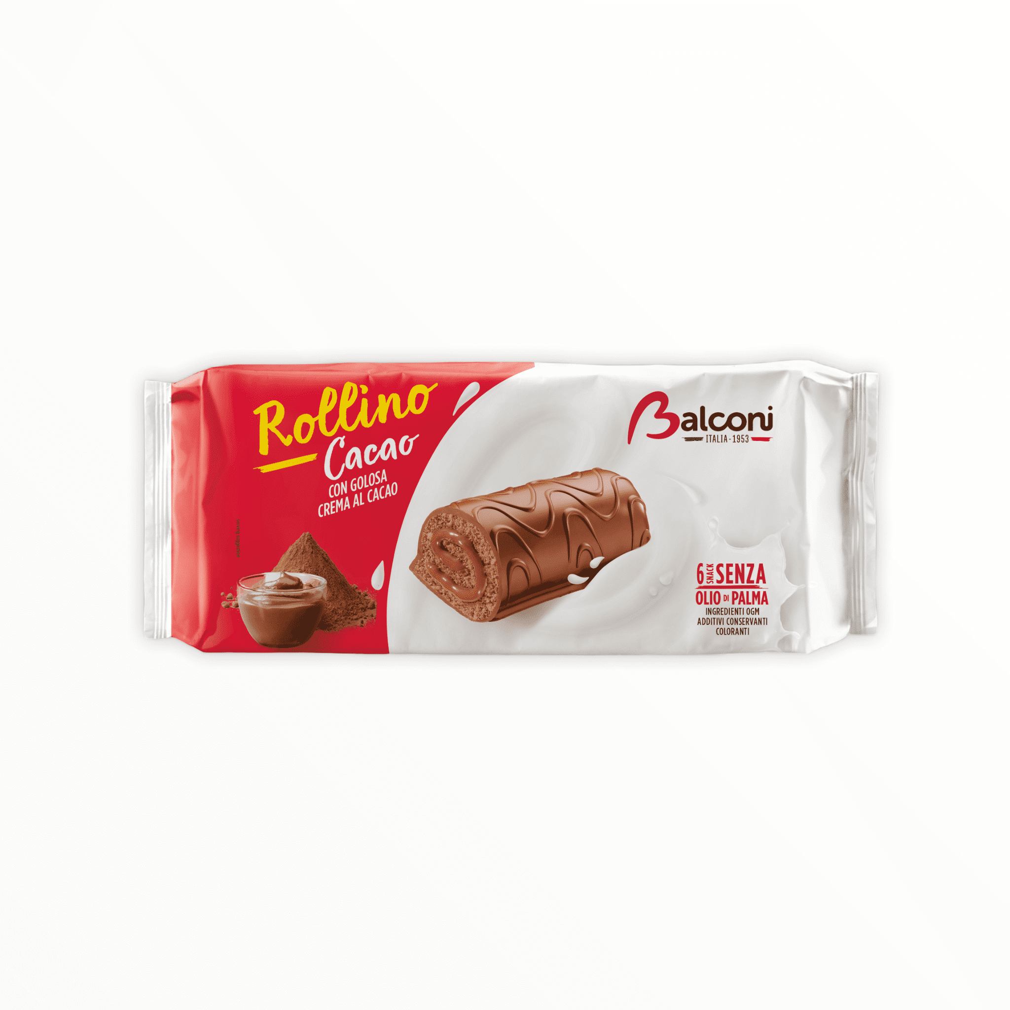 Balconi Rollino Cocoa ( six snacks) - Walmart.com