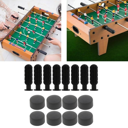 justharion 8 Pairs Foosball Replace Table Football Game Handle Grips ...