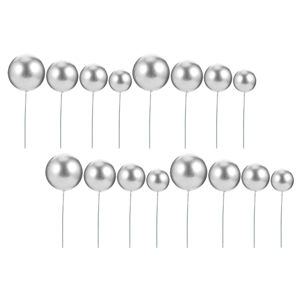 Click here for Brightfufu 40pcs Silver Cake Decor Topper Picks To... prices