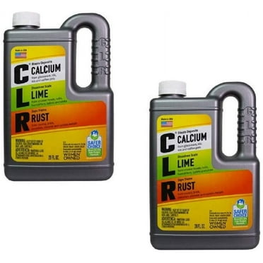CLR Multi-Use Calcium, Lime & Rust Remover, 28 Ounce Bottle Pack of 2 ...