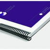 GBC WireBind Binding Spines, 1/4", Silver, 100 Pack - Walmart.com