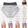 ATOYSOY Women’s High Waist Briefs With Mesh Side Panels Stretchy Fabric ...