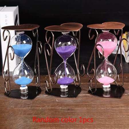 Hourglass Heart-shaped Round Copper Art Hourglass European Style ...