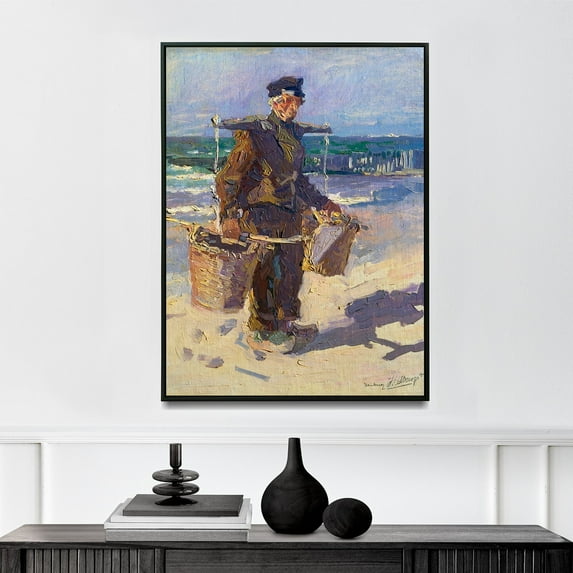 The Shell Fisherman - 1904 | Jan Toorop | Premium Fine Art Print | 19th ...