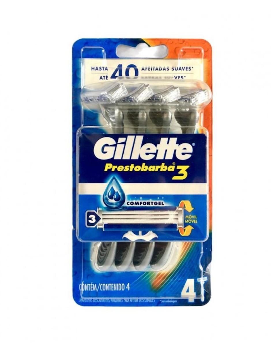 Pack de 36 Rastrillo Gillette Prestobarba 3 Blist de 4pzas Gillette ...