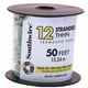 Southwire 22968283 50' 12 Gauge Green Stranded THHN Wire - Walmart.com