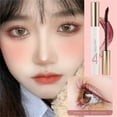 2pcs Mascara For Women 4d Silk Fiber Lash Colour Mascara Natural