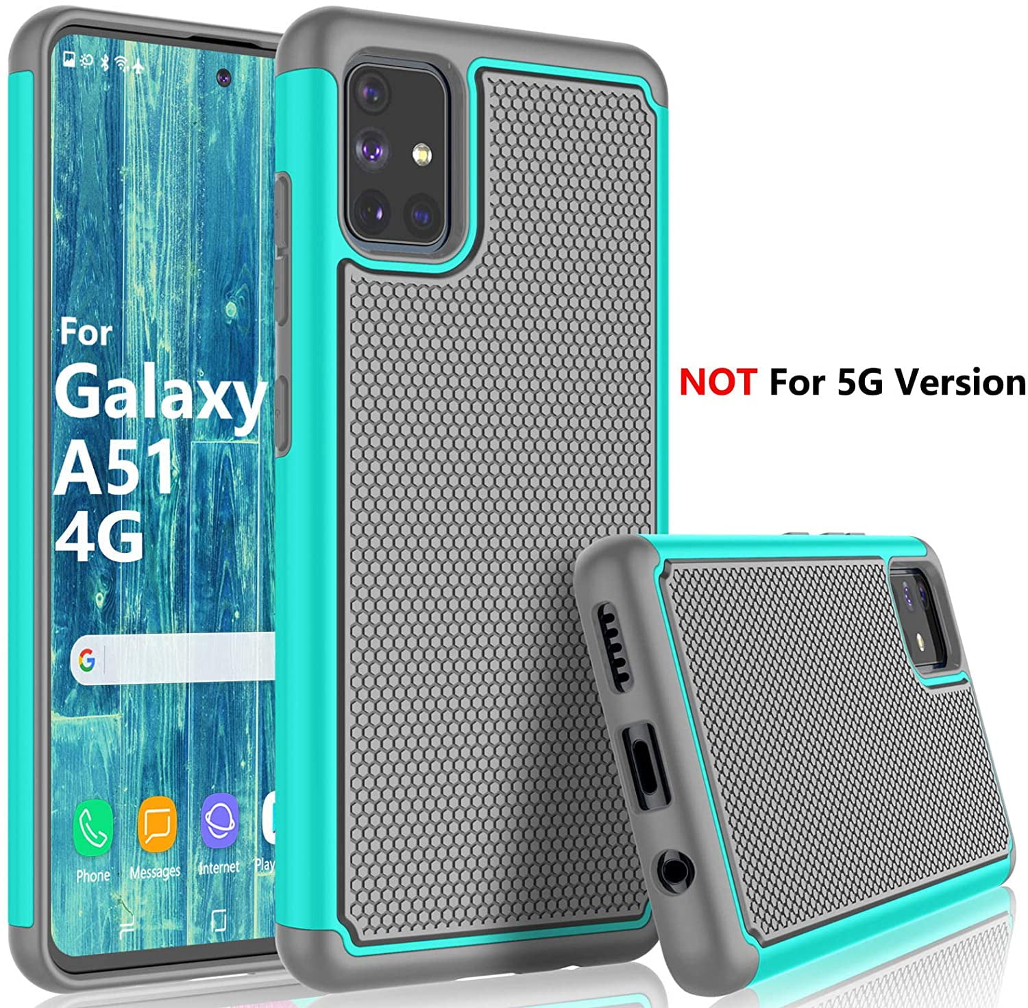 Tekcoo Case for Samsung Galaxy A51 A71 4G US Version 2020, Tekcoo ...