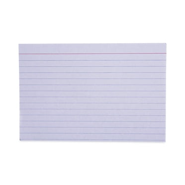 Oxford Heavyweight Plain Thick Blank Index Cards, 4" x 6", White, Pack ...