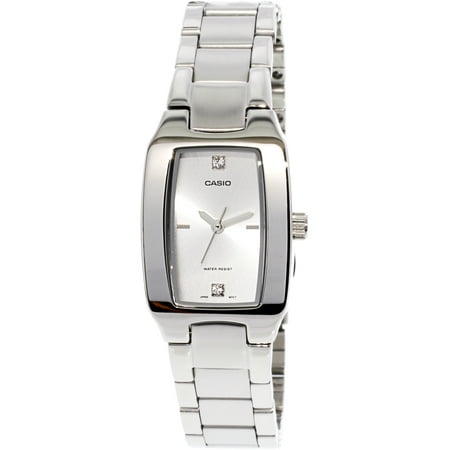 Casio Women's Core LTP1165A-7C2 Silver Stainless-Steel Quartz Dress ...
