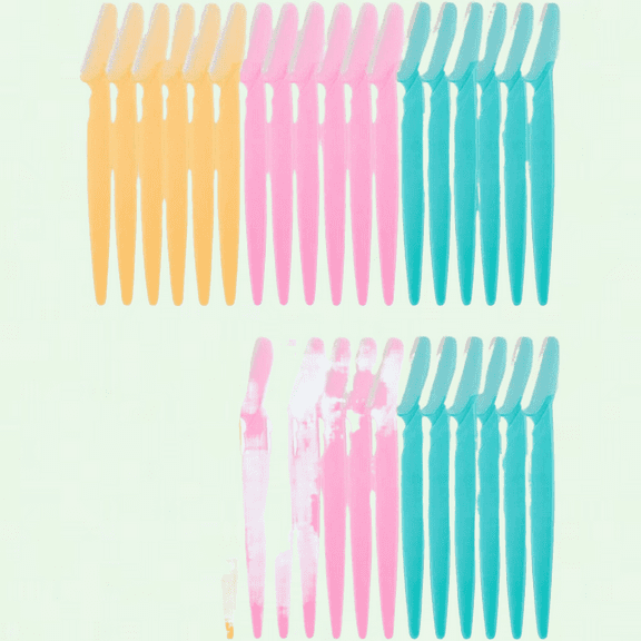 Beauty Power Eyebrow Razor with 6 Blades & Travel Case – Face Razors ...