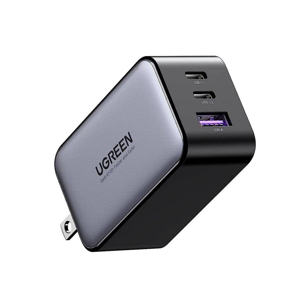 Cargador 65W Ugreen USB-A + 2 USB-C Carga rápida | Walmart en línea
