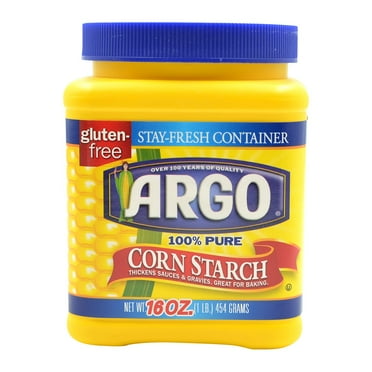 Argo 100% Pure Corn Starch 16 oz (Pack of 2) - Walmart.com