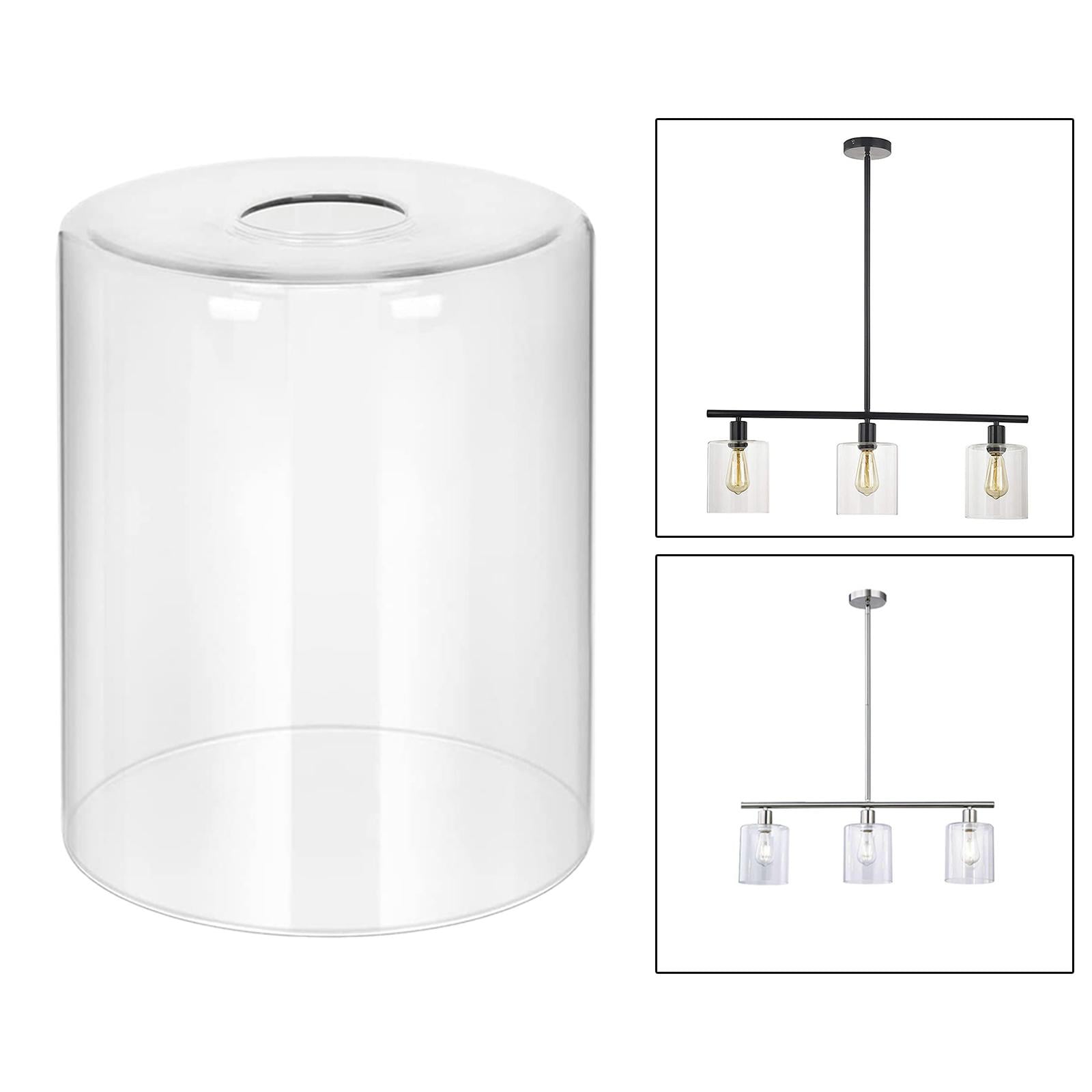 Clear Glass Lamp Shade, E26 Lampshade Glass Shade Light Cover for ...