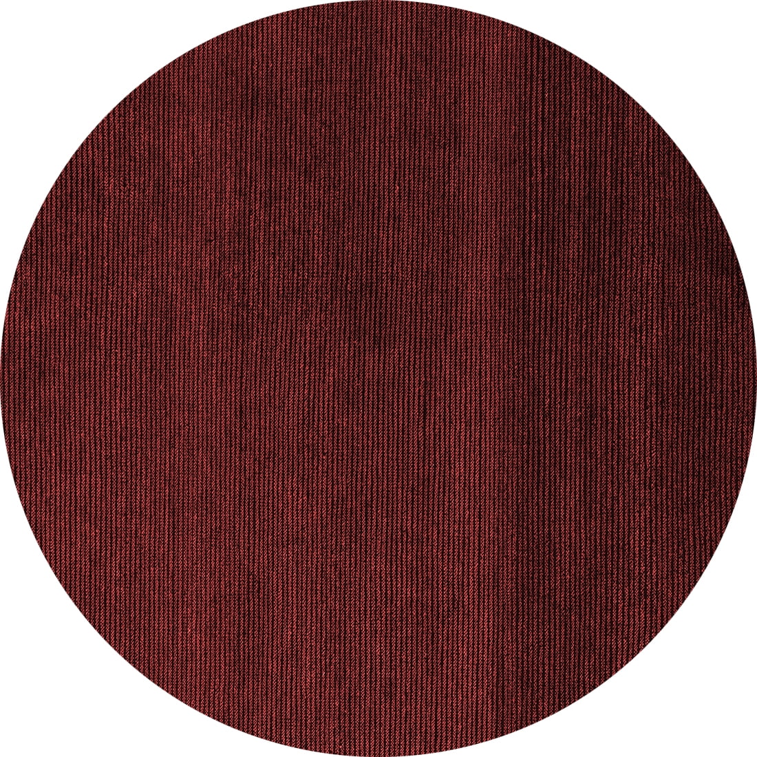 Ahgly Company Indoor Round Abstract Red Modern Area Rugs, 8' Round ...