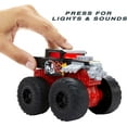 Hot Wheels Monster Trucks Roarin’ Wreckers Trucks, With Lights & Sounds ...